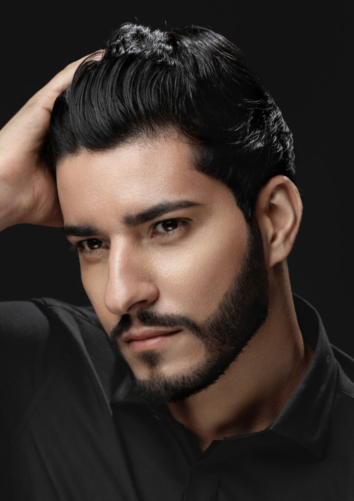 Color full head men short hair - The Lion’s Den Salon